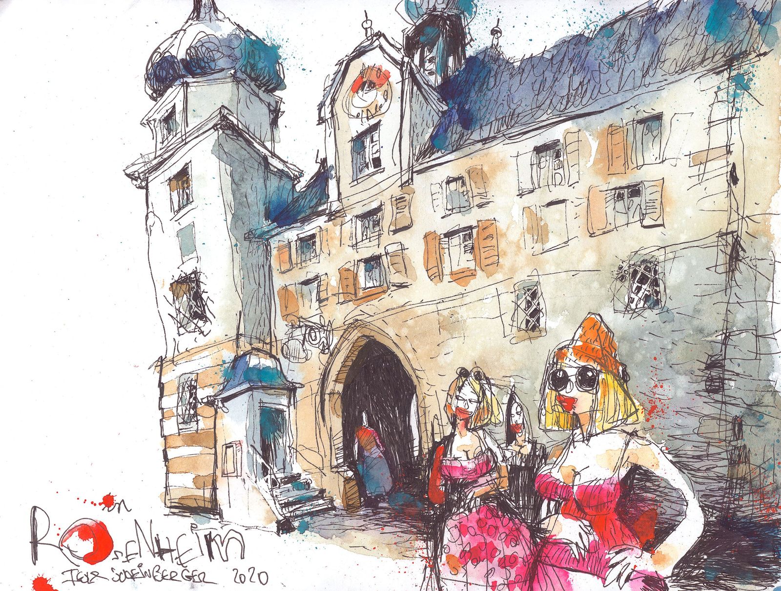 Felix Scheinberger — Illustration