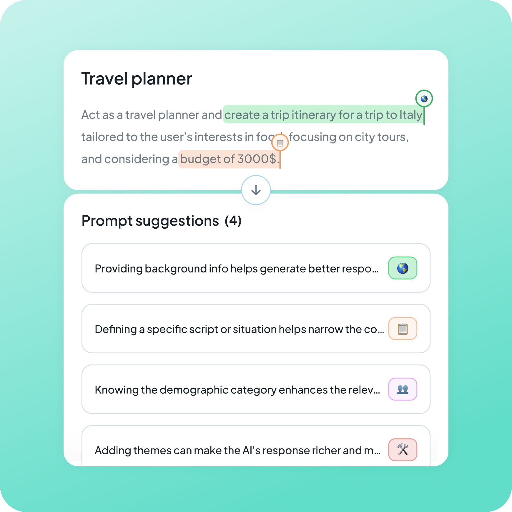 Surfsite: Prompt engineering, simplified.