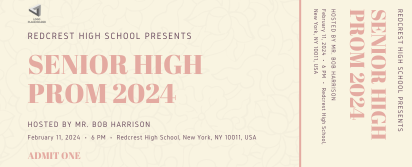 Elegant Prom Ticket Templates for Unforgettable Nights