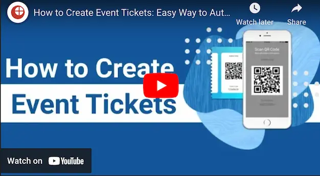 Step-by-Step Guide to Create Secure Event Tickets