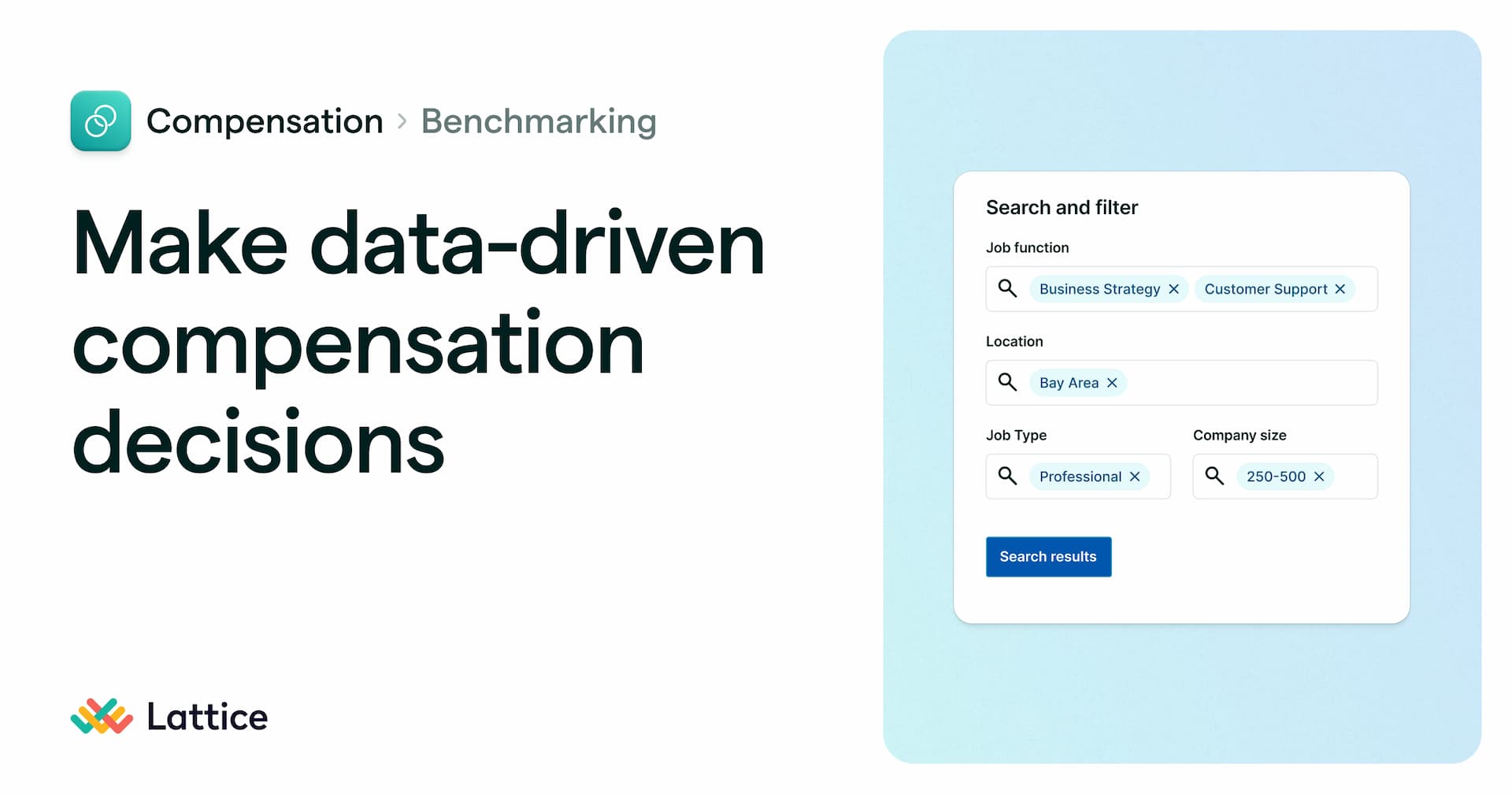 Compensation Benchmarking | Lattice People Management Platform
