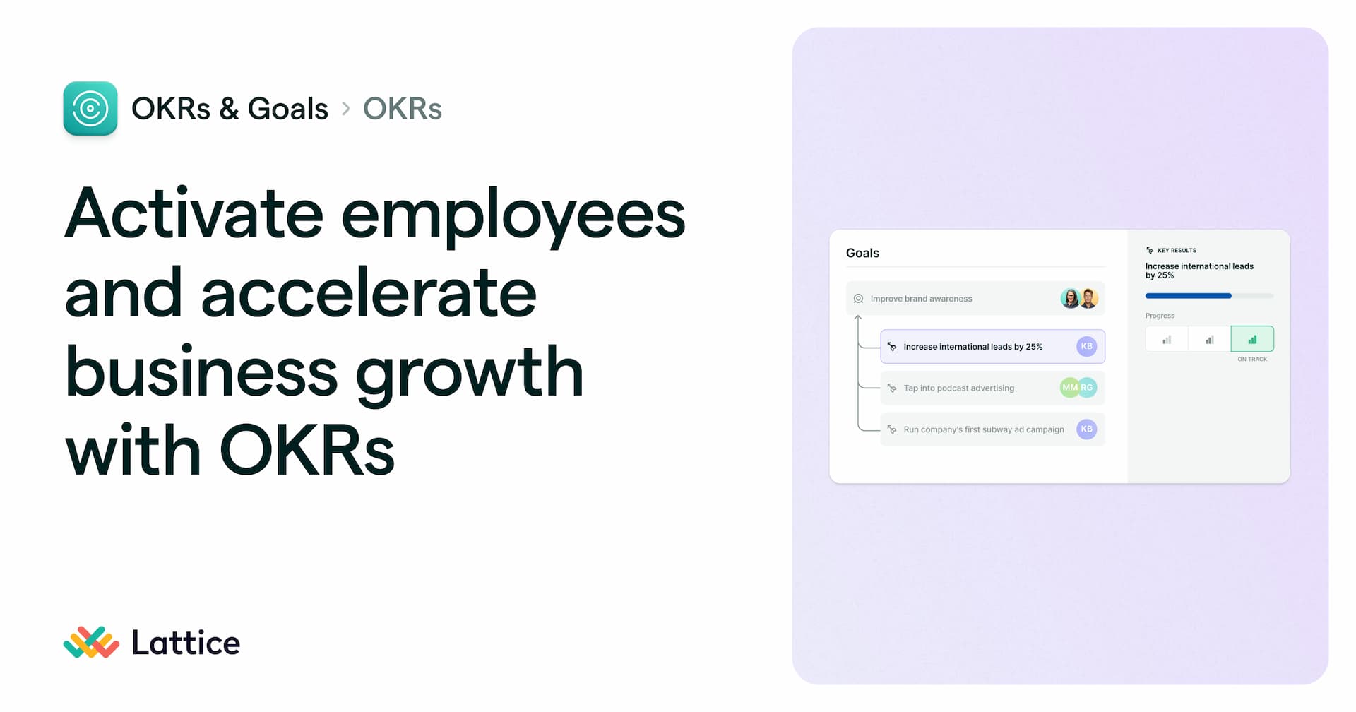 OKR Software | Lattice People Management Platform