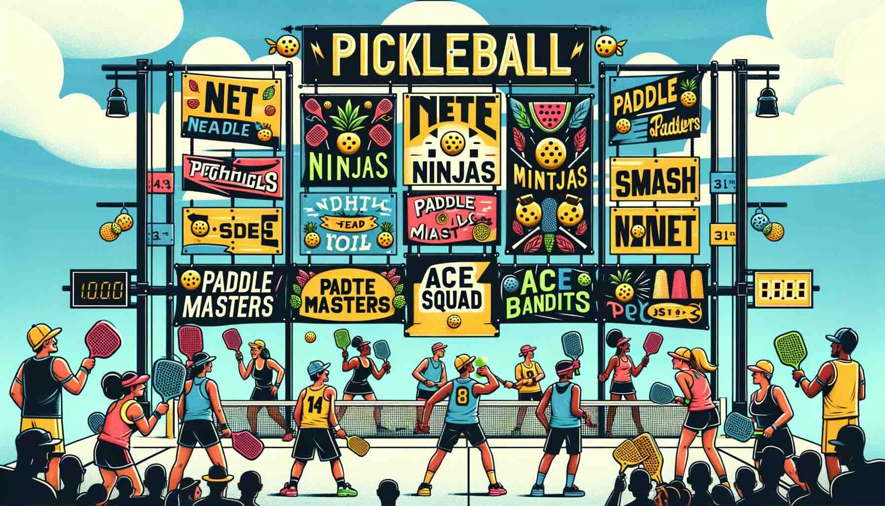 75 Dynamic Pickleball Team Names to Elevate Your Game | 7Pickleball