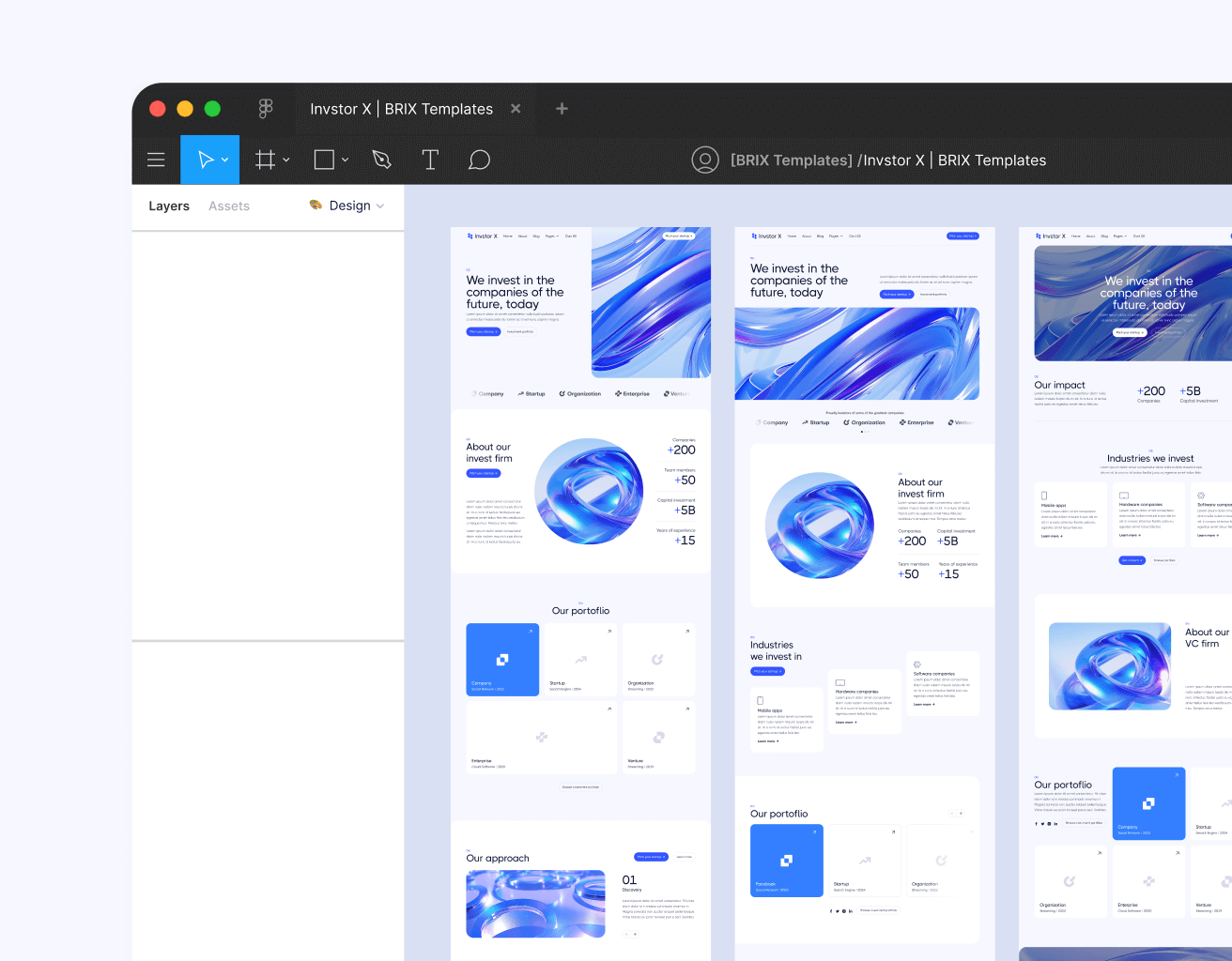 Invstor X - Webflow Ecommerce website template
