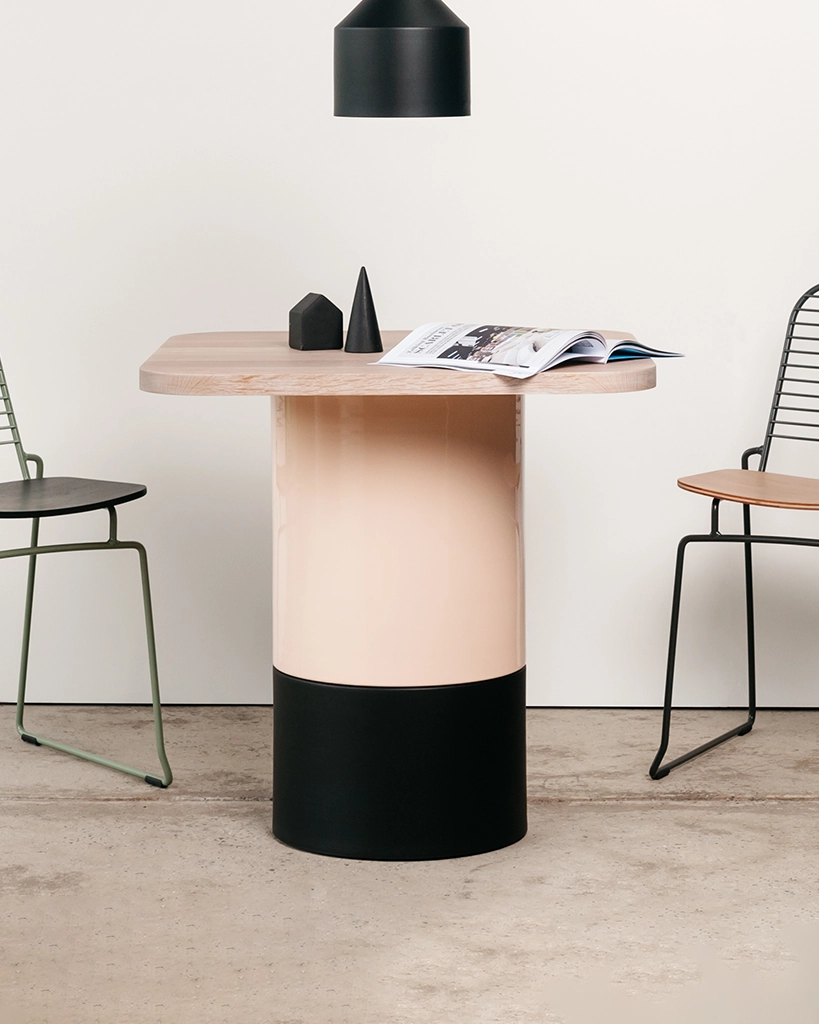 Cylinder Table by Lifespacejourney | Available now at ebb&flow
