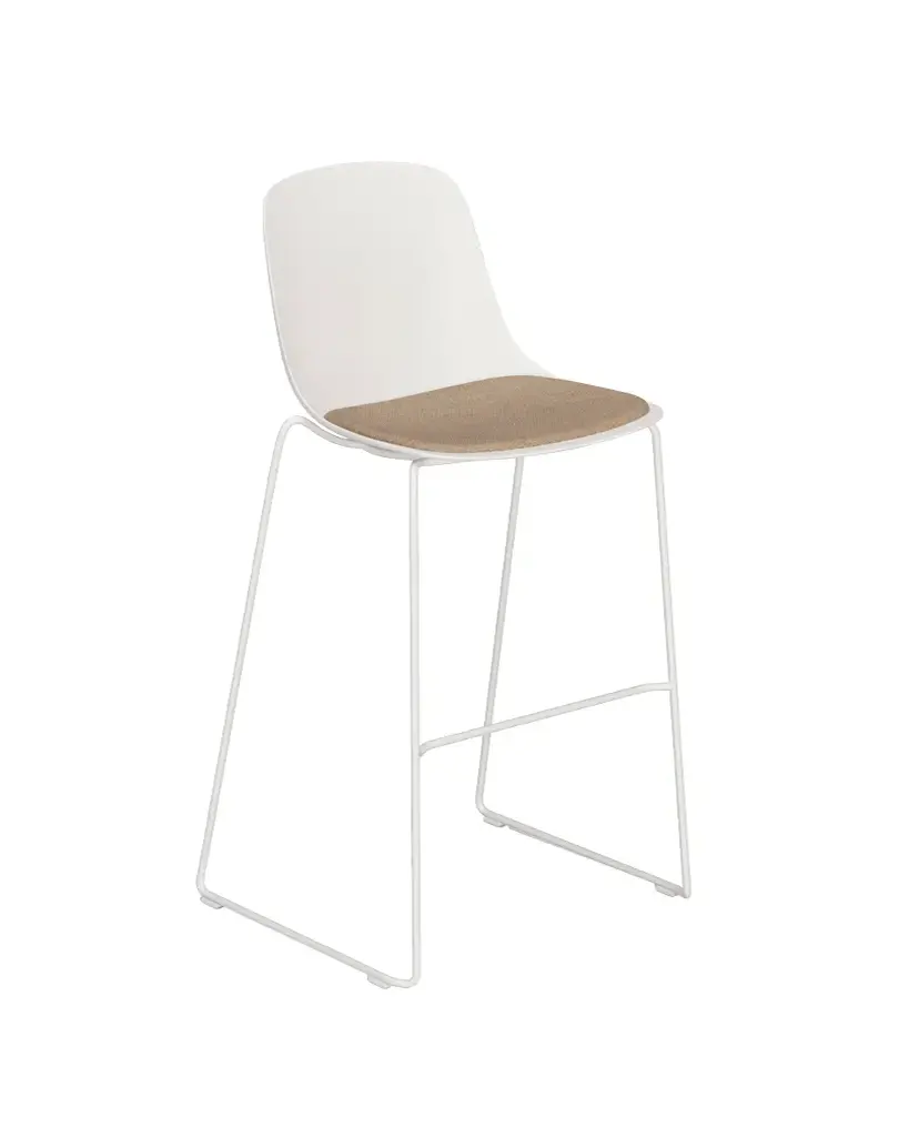 Pure Loop Sled Upholstered Stool by Infiniti | Available now at ebb&flow