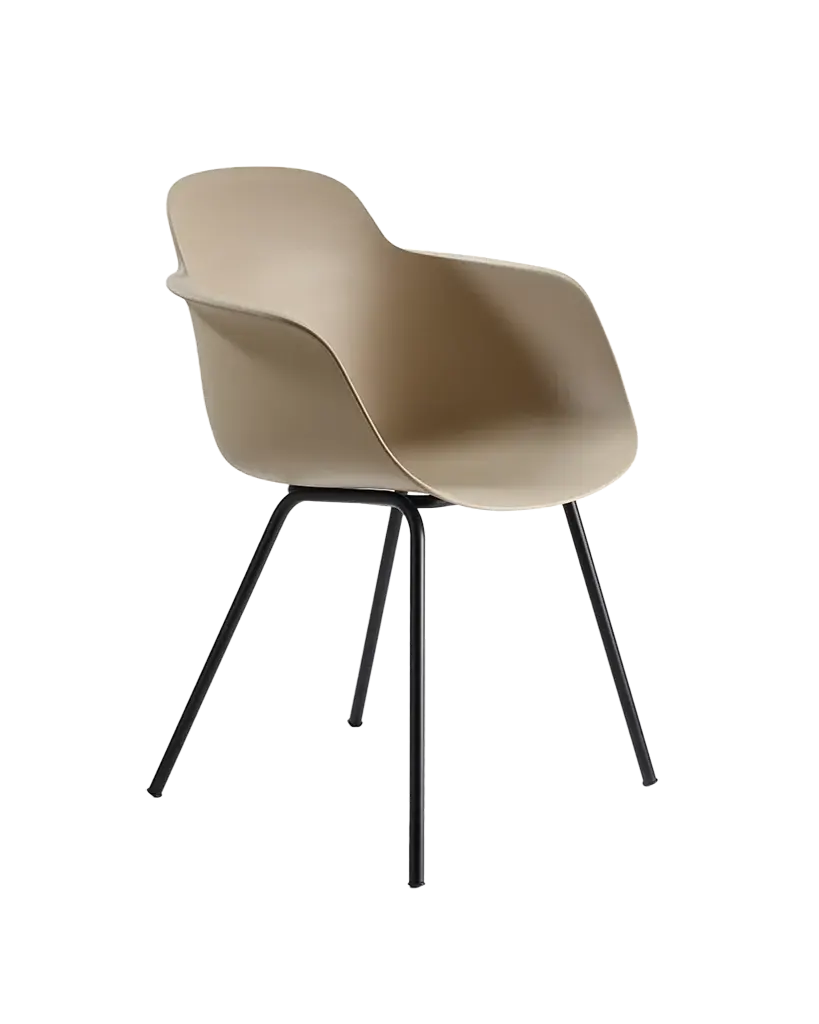 Sicla Sled Upholstered Chair by Infiniti | Available now at ebb&flow