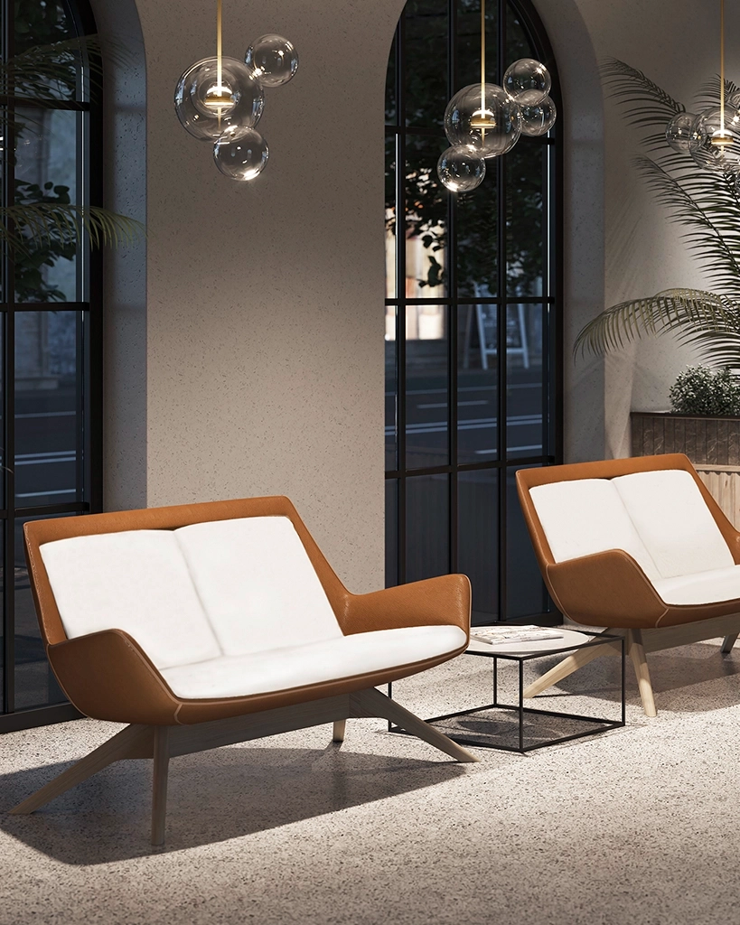 Arno low back lounge by Ebb&Flow | Available now at ebb&flow