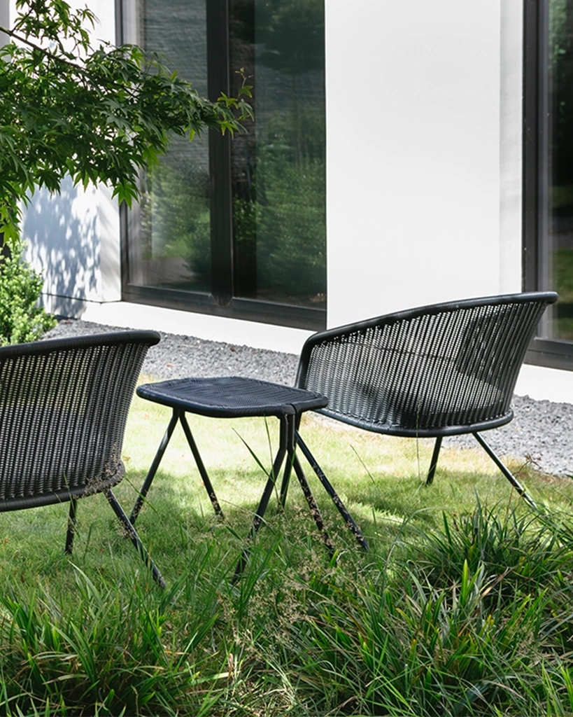 Kakī Outdoor Low Stool by Feelgood Designs | Available now at ebb&flow