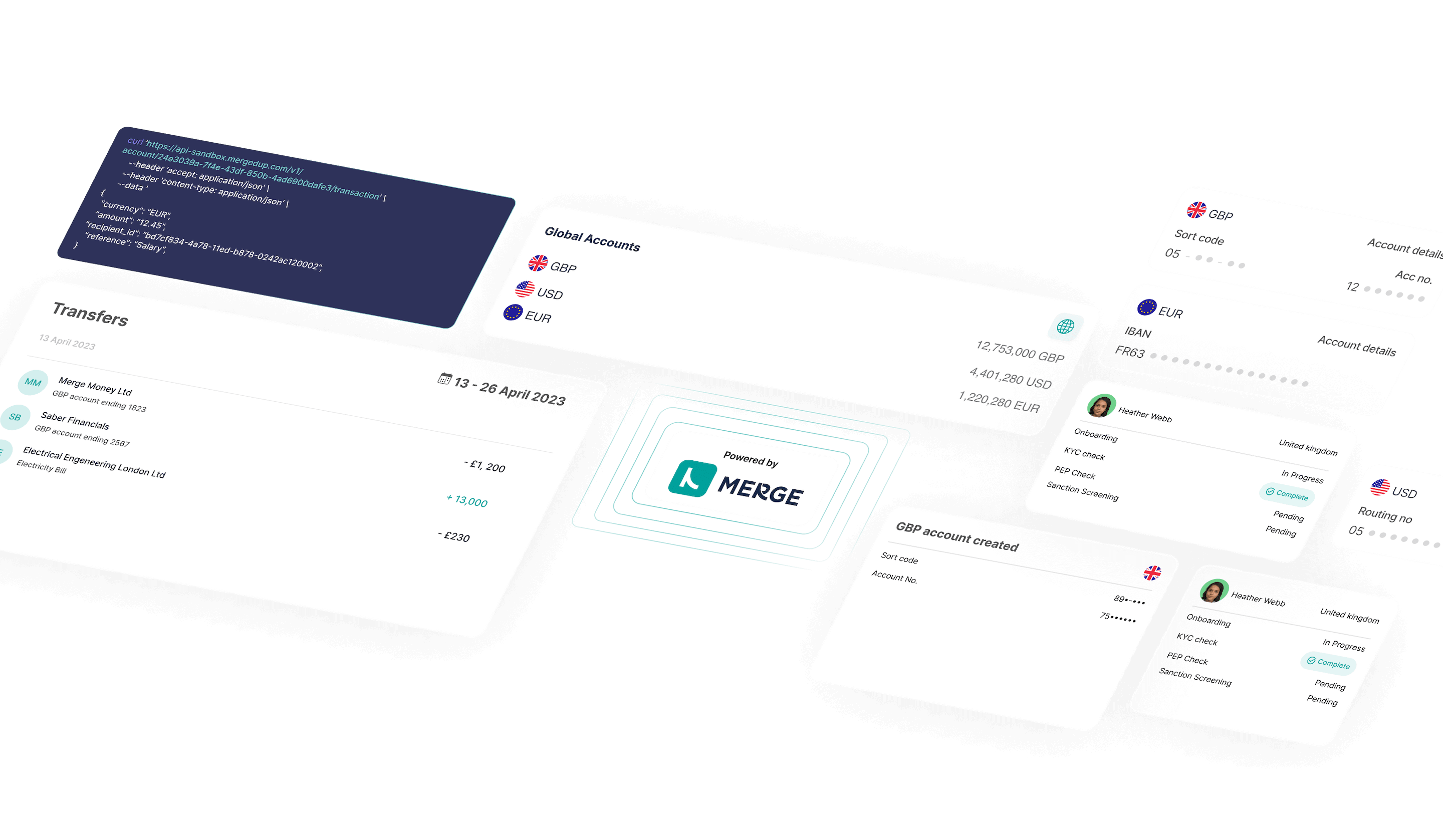 Merge: Global Payments and Multi Currency Accounts