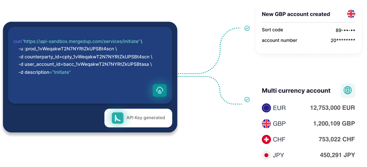 Merge: Global Payments and Multi Currency Accounts