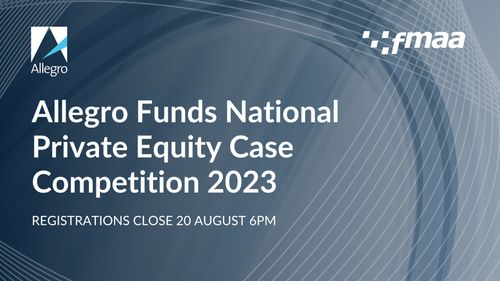FMAA | Allegro Funds National Private Equity Case Competition