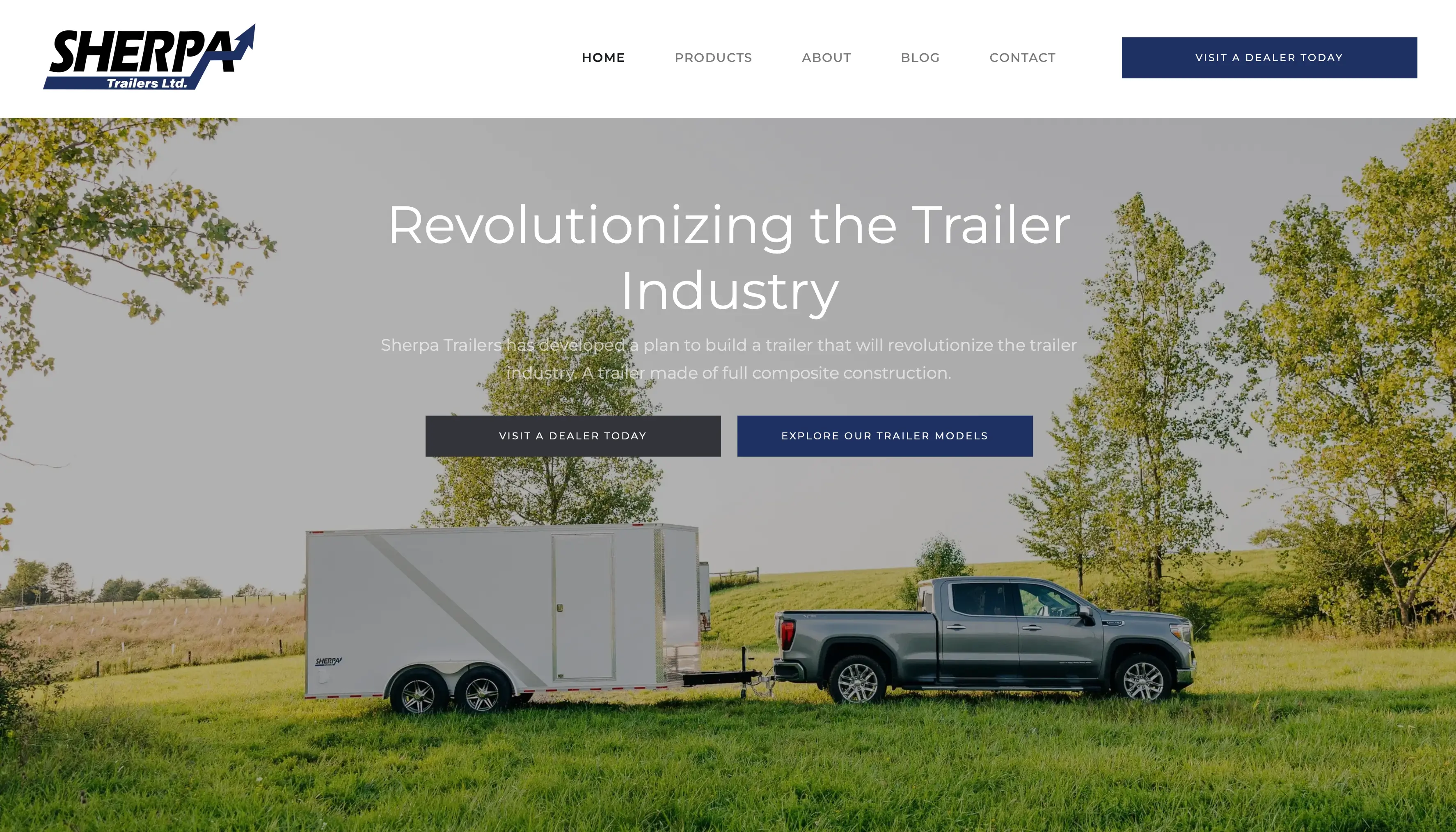 Home | Sherpa Trailers Ltd - Home of the Wood-Free Enclosed Trailer