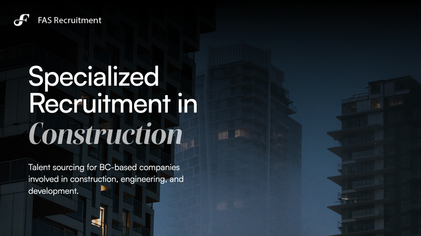 FAS Recruitment - Specializing in Construction, Engineering & Development.