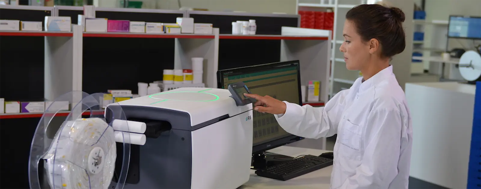 IRIS compact medication scanner