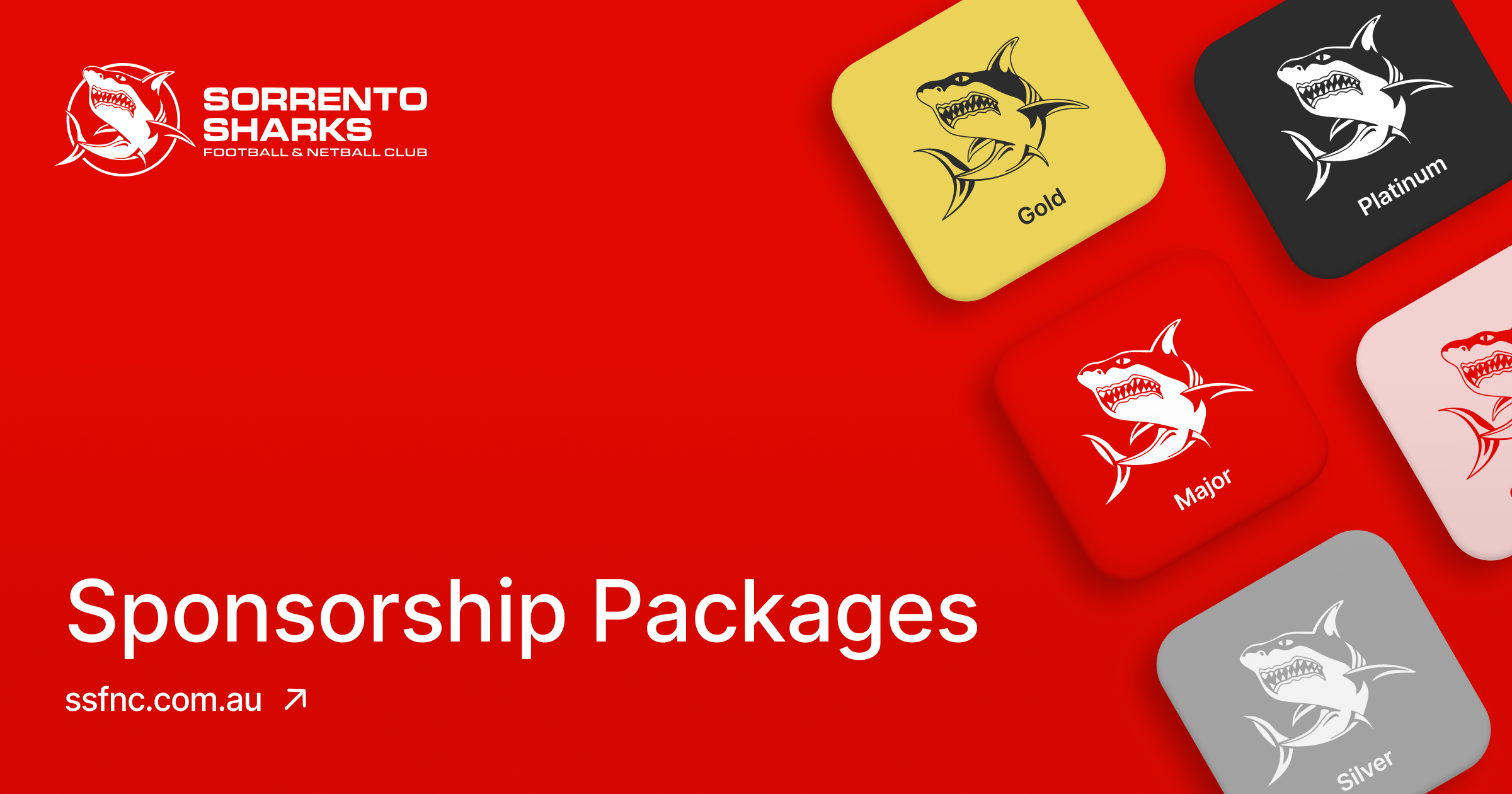 Sponsorship Packages — Sorrento Sharks FNC