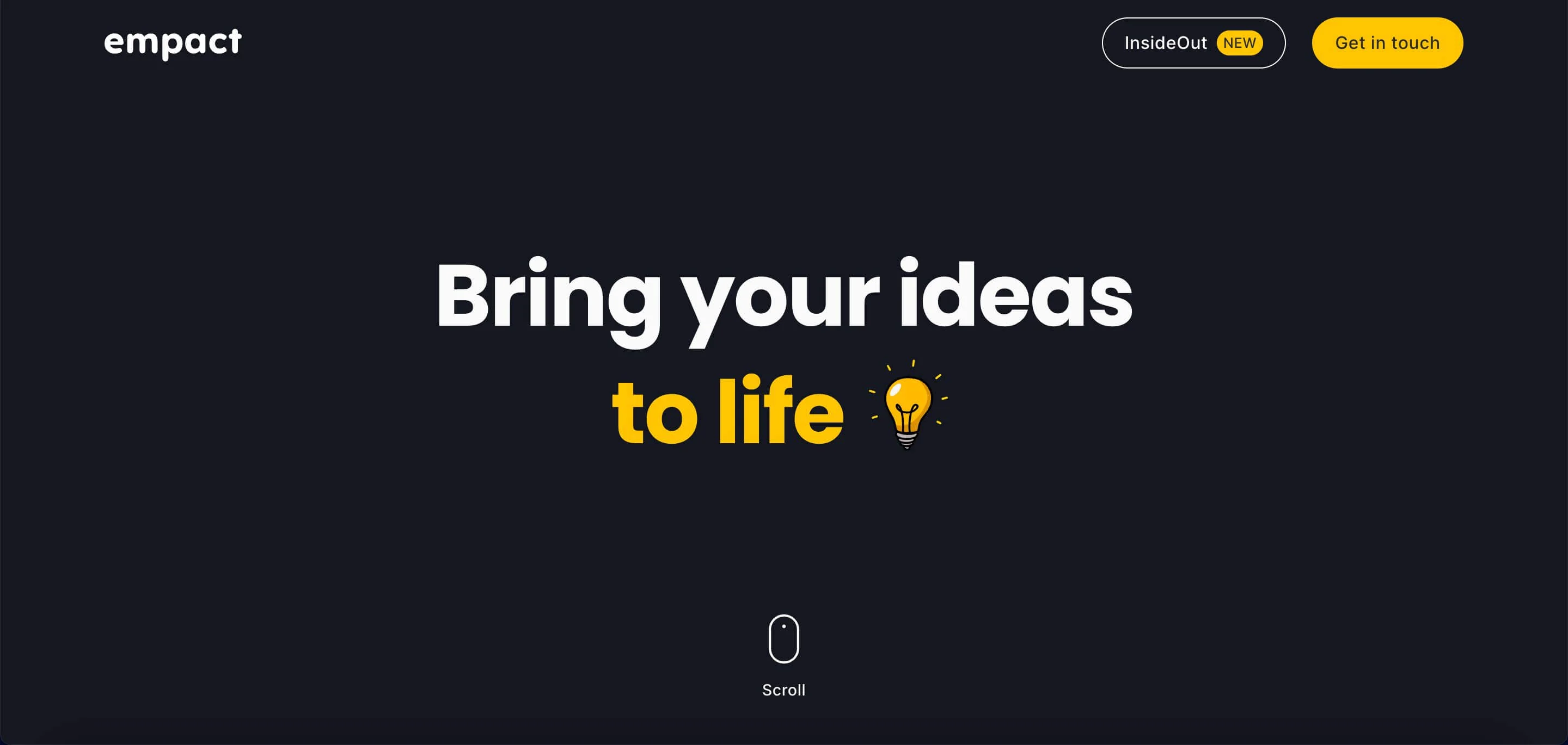 Empact | Bring your ideas to life!