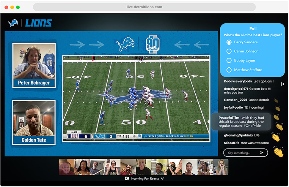 Detroit Lions Utilize Kiswe To Increase Preseason Watch Time by 4X ...