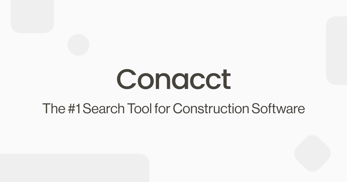 Comprehensive List of Construction Software Reviews | Conacct