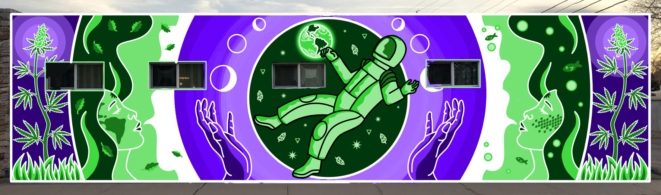 Alchemy Wellness Mural | Projects