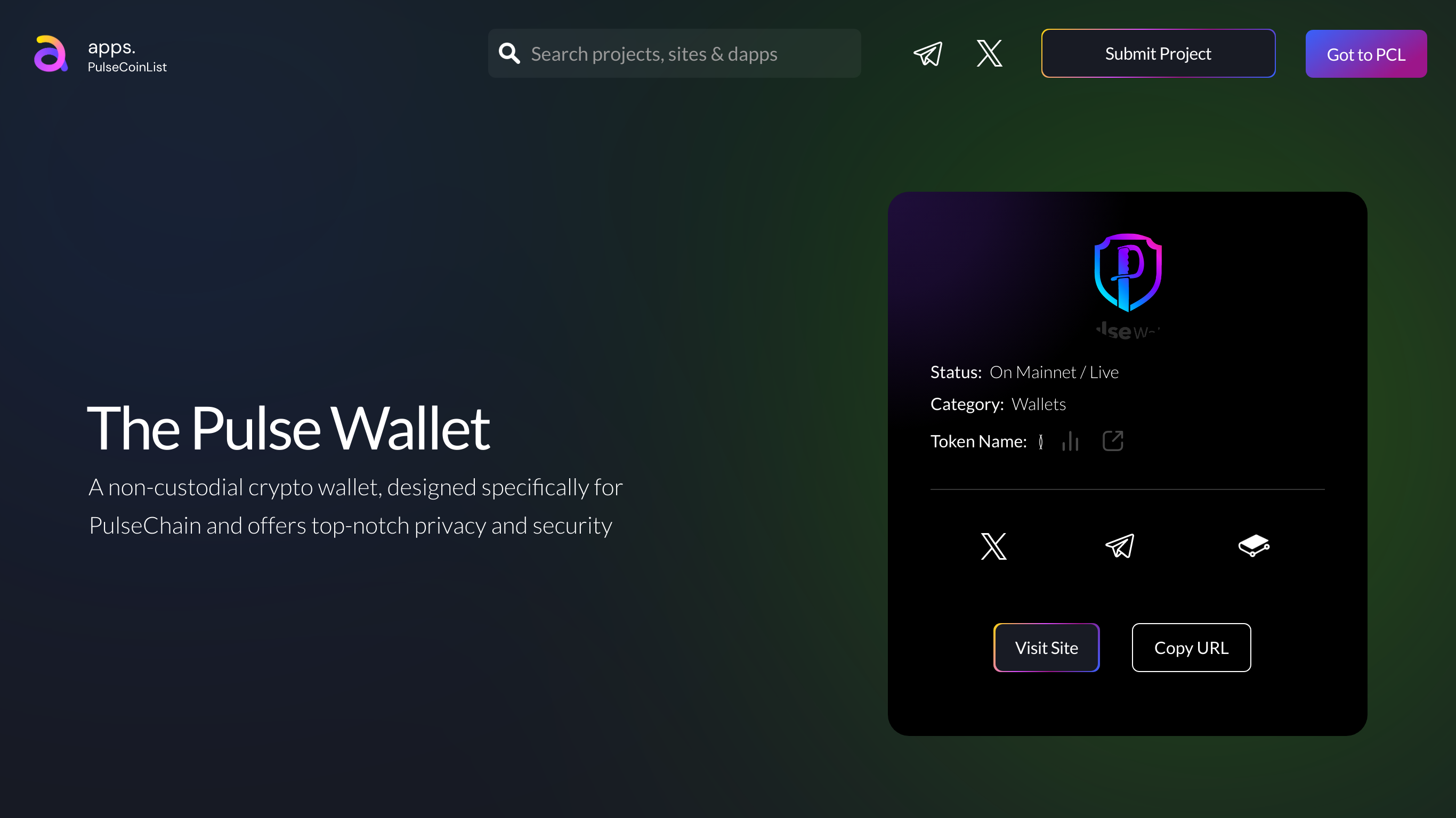 The Pulse Wallet - A non-custodial crypto wallet, designed specifically for PulseChain and ...