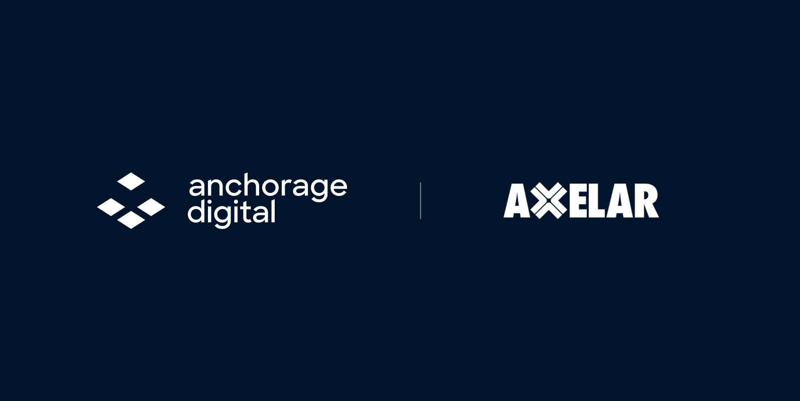 Anchorage Digital Announces Custody for Axelar’s Newly-Launched AXL Token