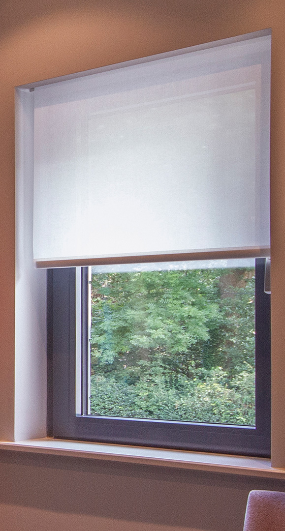 Custom Roller Blinds, Fully Automated With Blackout & Concealment ...