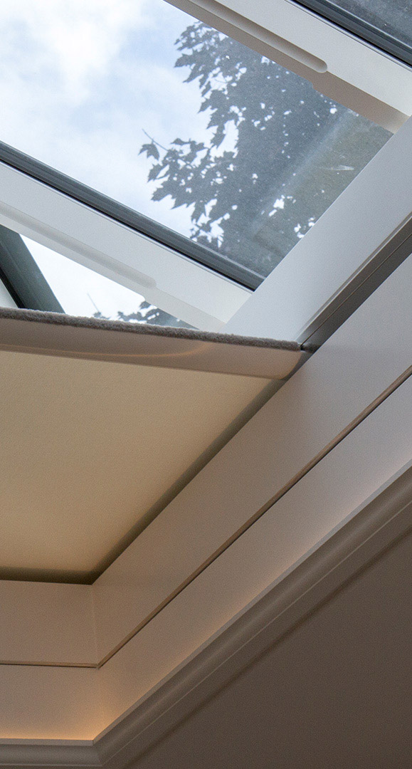 Skylight Blinds for Roof Lanterns, Orangeries & Conservatories | Grants ...