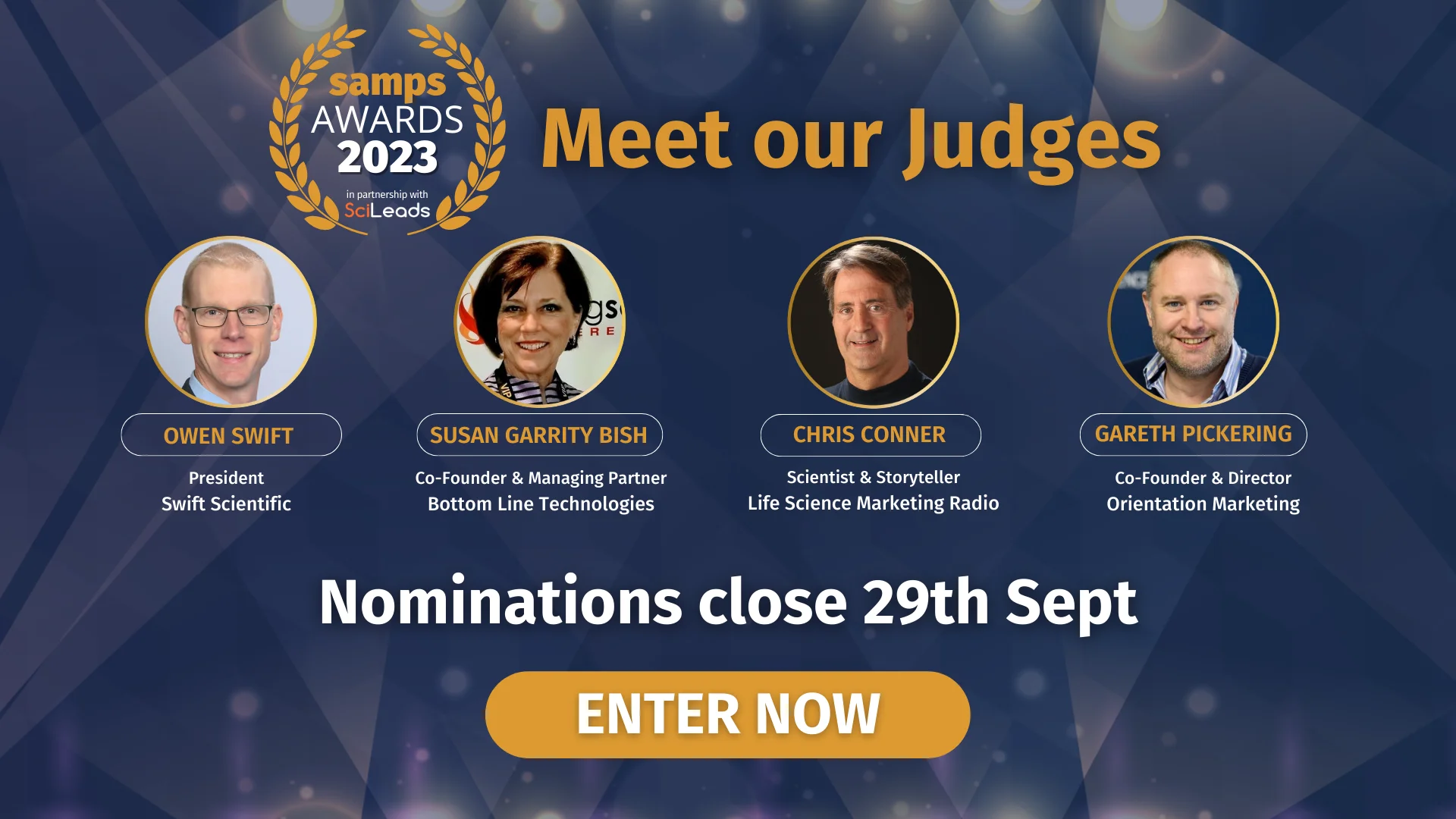 Meet our Judges - SAMPS