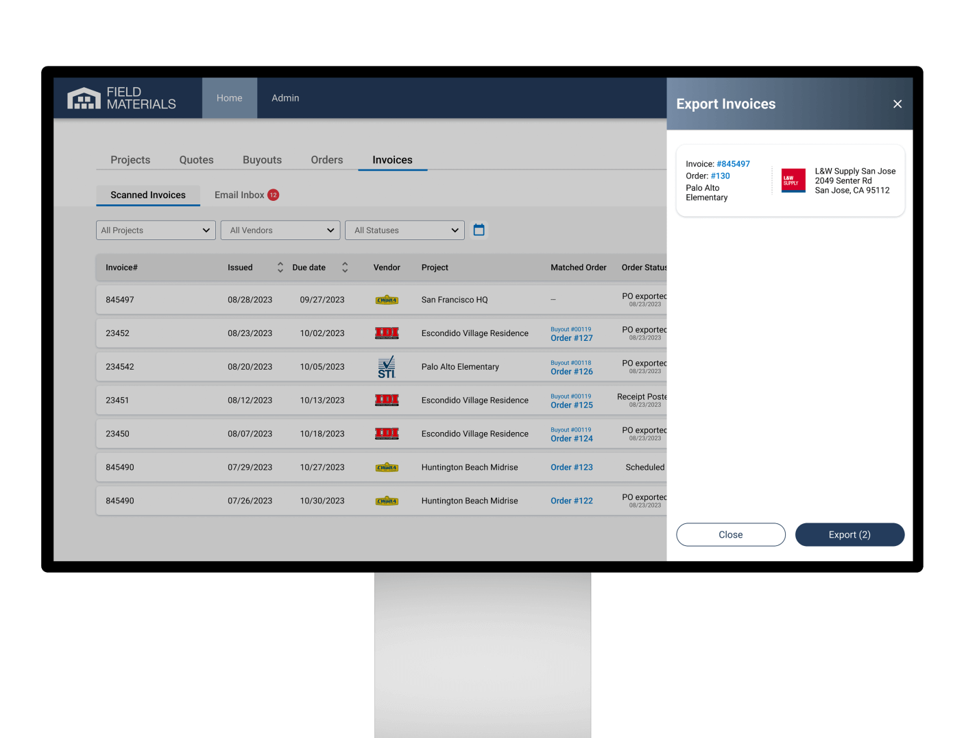 Field Materials + CMiC