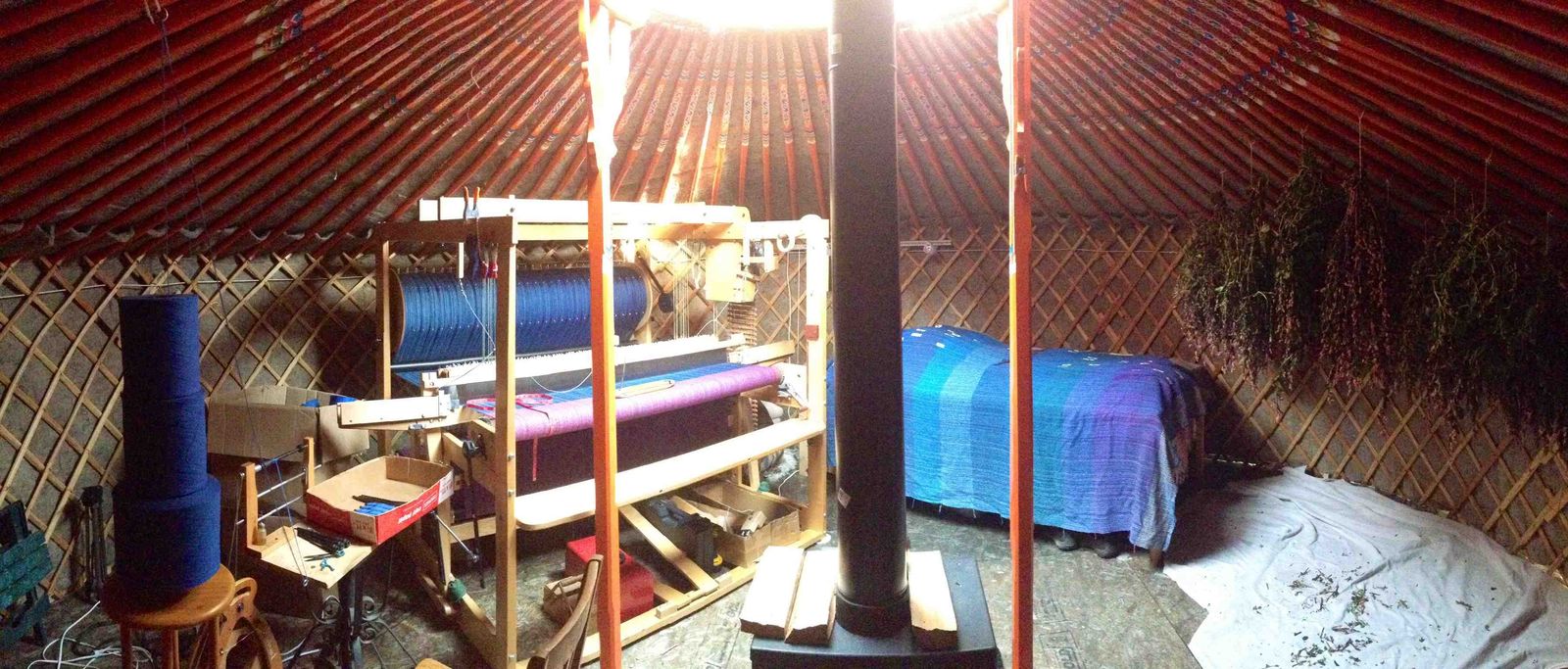 Inside a Yurt | Groovy Yurts