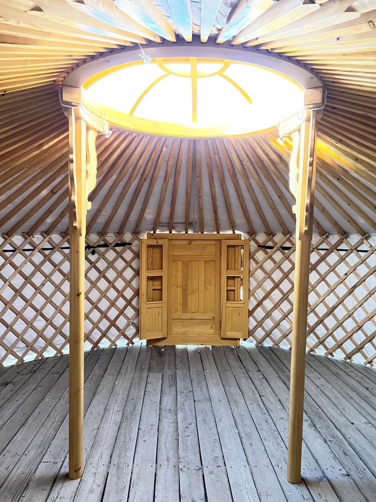 5-Wall Wood Yurt | Groovy Yurts