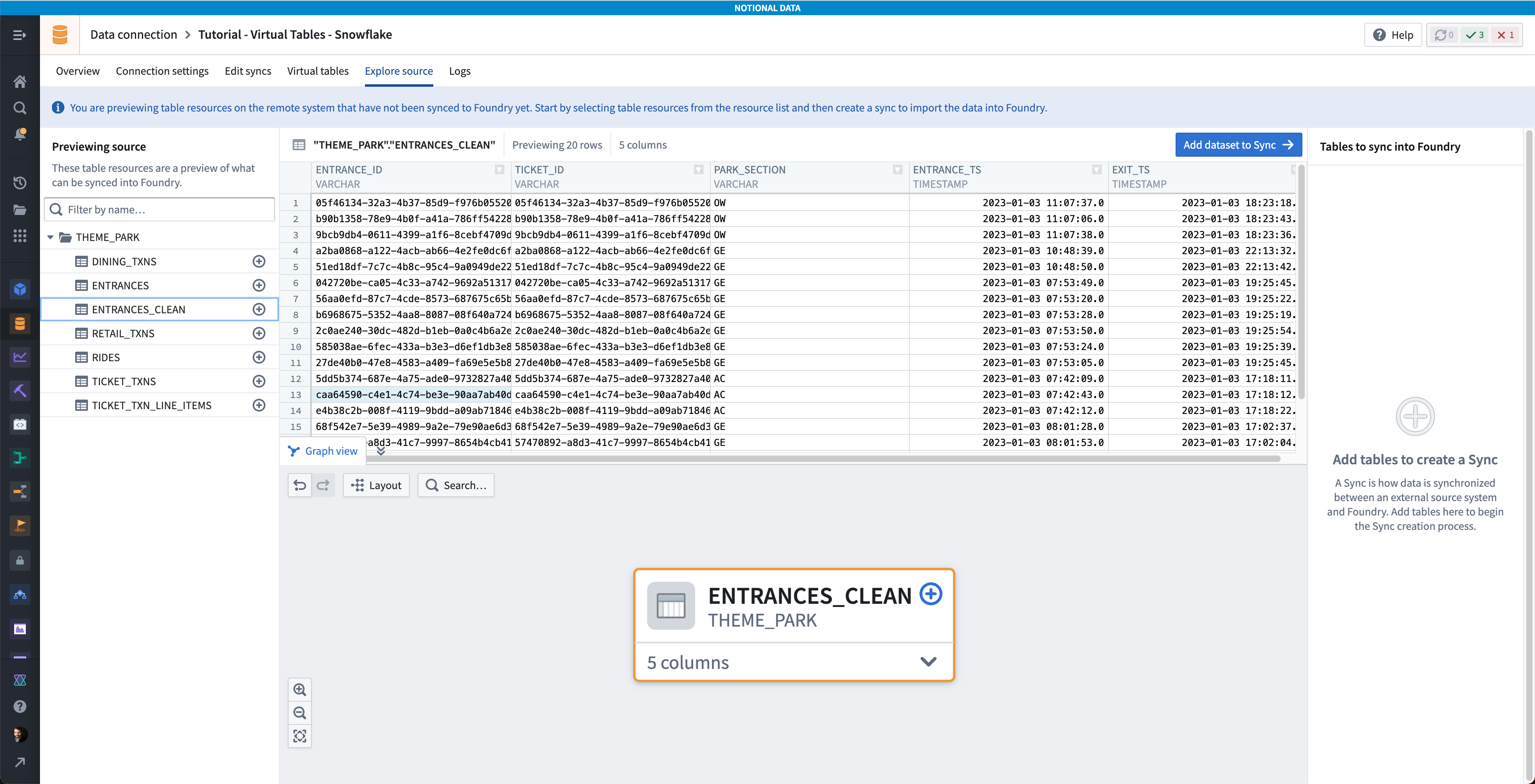 Using Virtual Tables in Foundry — Ontologize