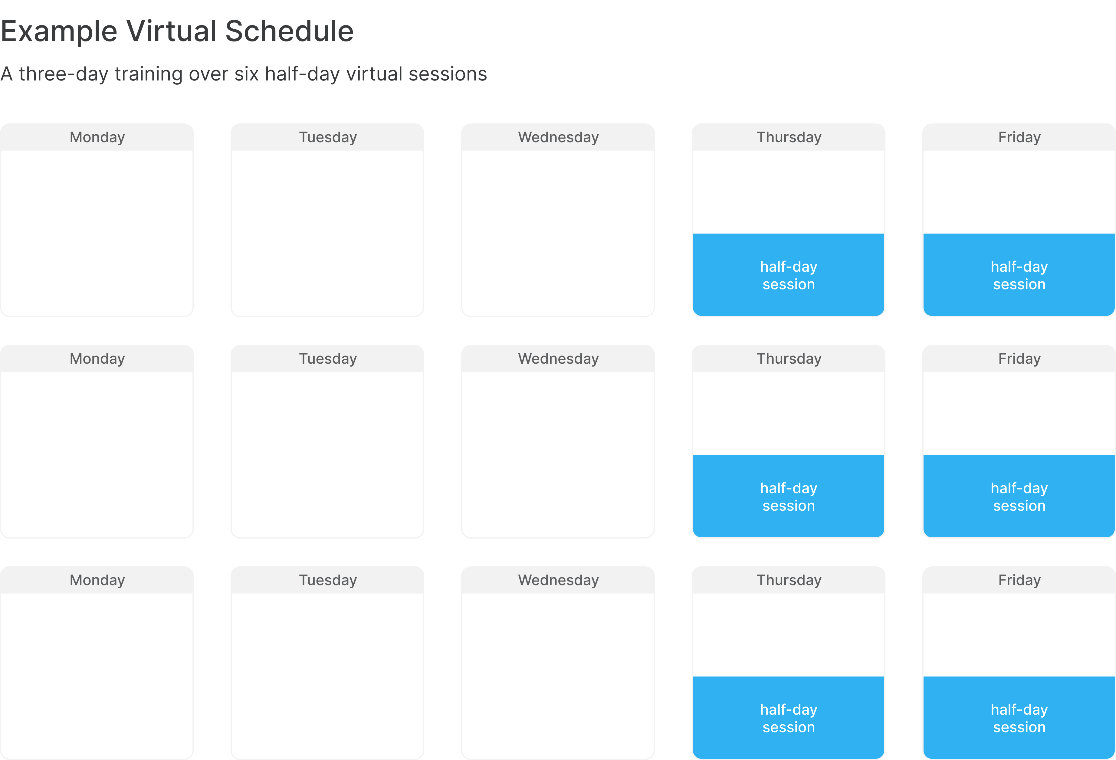 Live in-person or virtual Foundry Trainings
