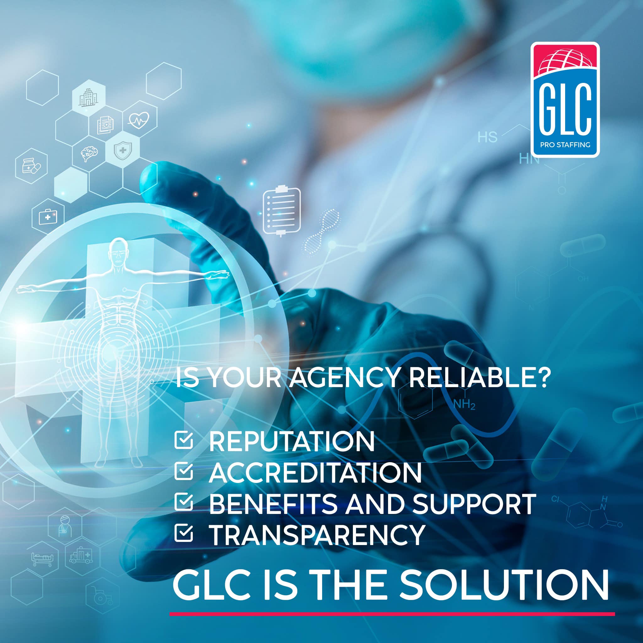 GLC is the solution | GLC Pro Staffing