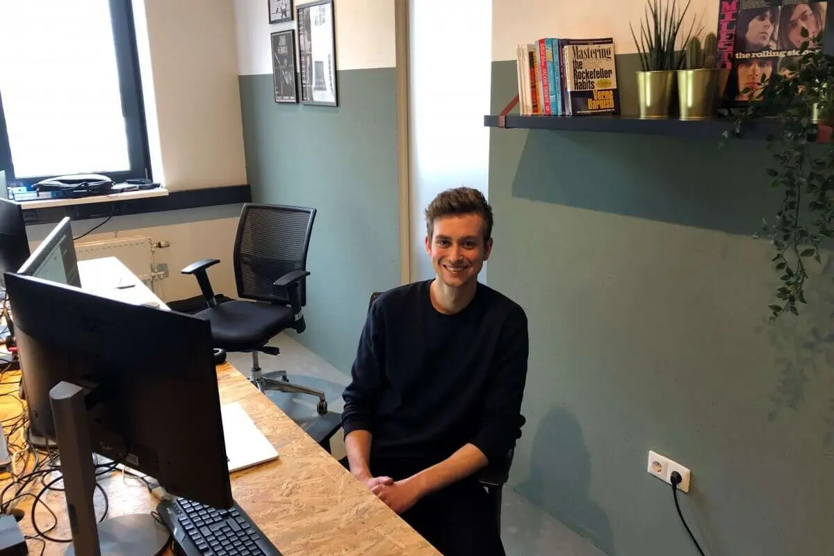 Even voorstellen: Front-end developer Hidde - TimeChimp