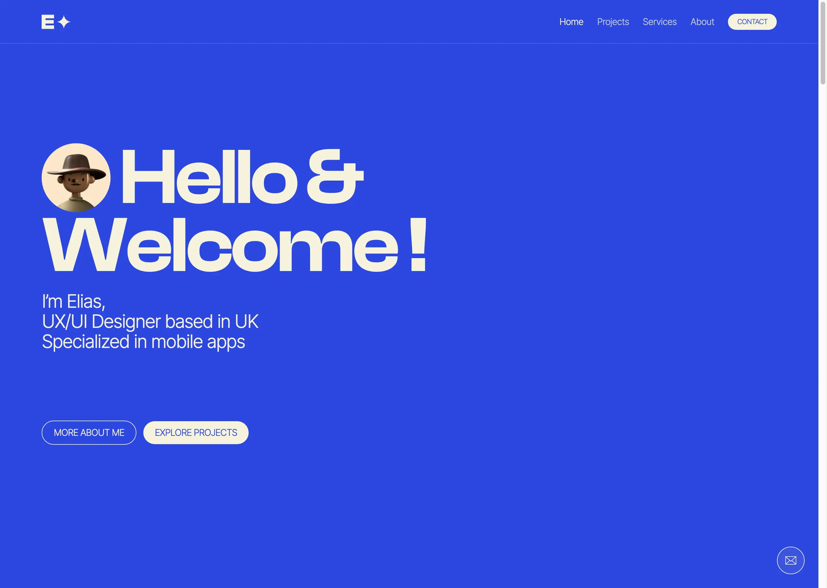 Site Webflow Elias Portfolio Template | ScrapFLow