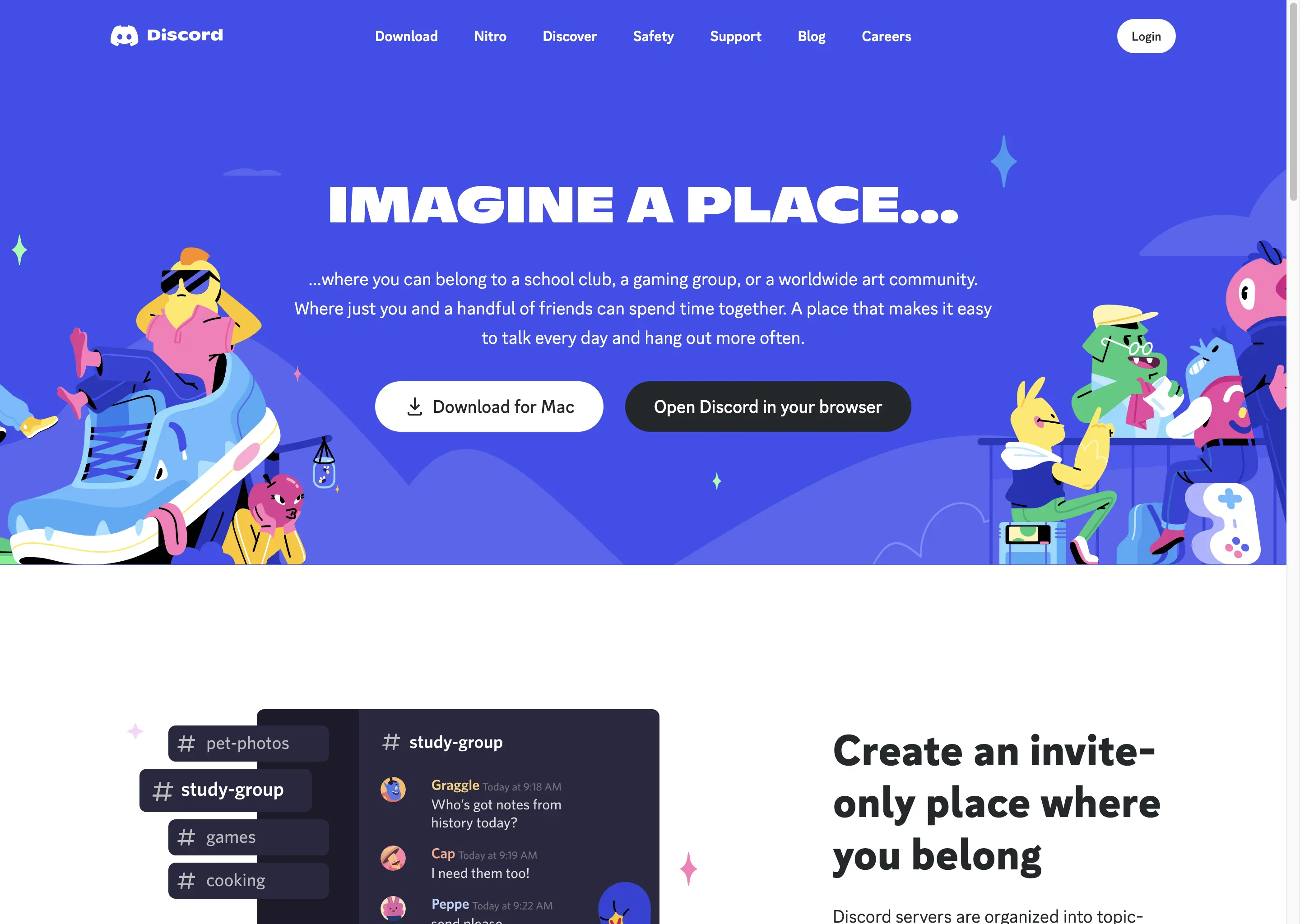 Site Webflow Discord | ScrapFLow