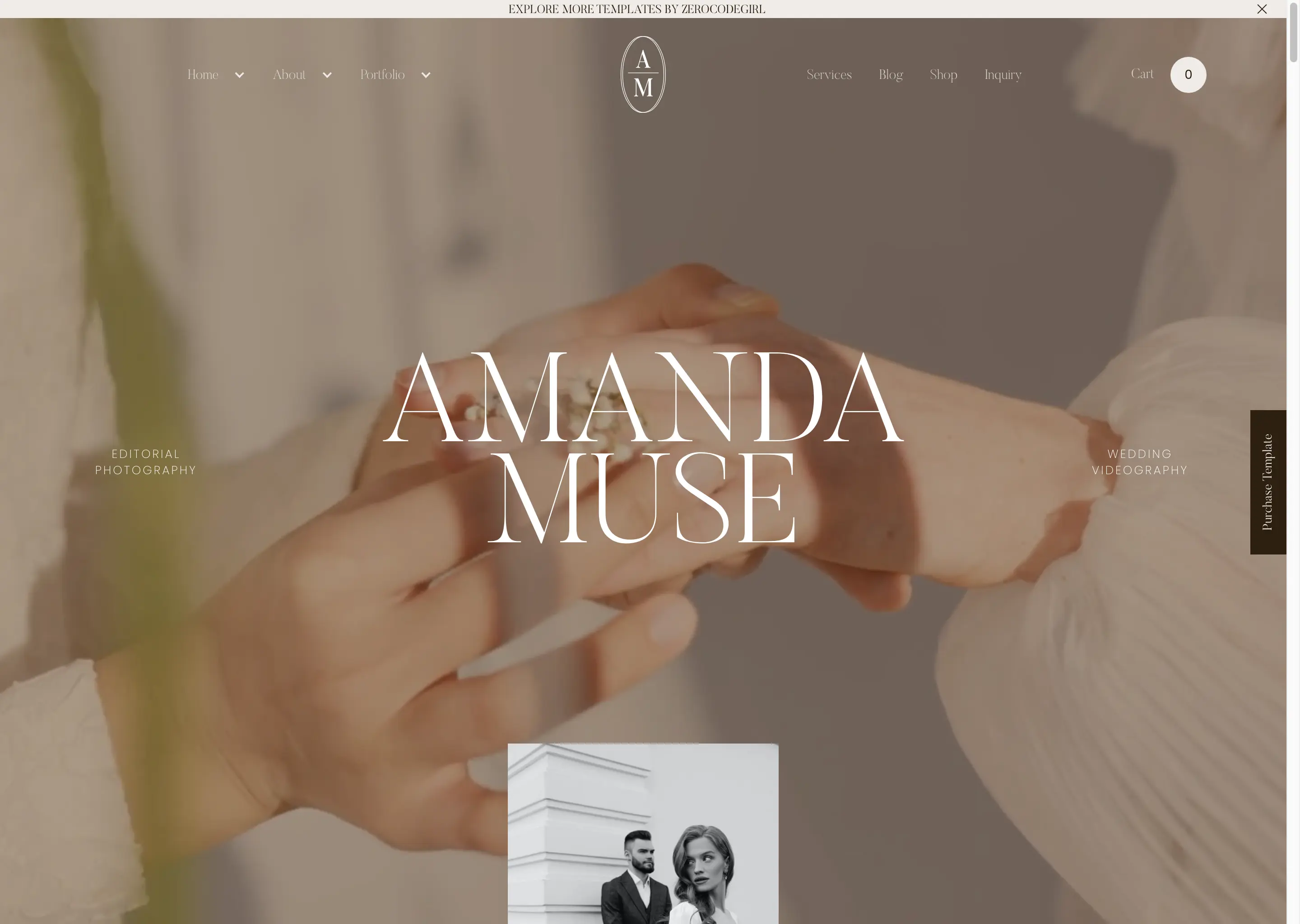 Site Webflow Amanda Muse | ScrapFLow