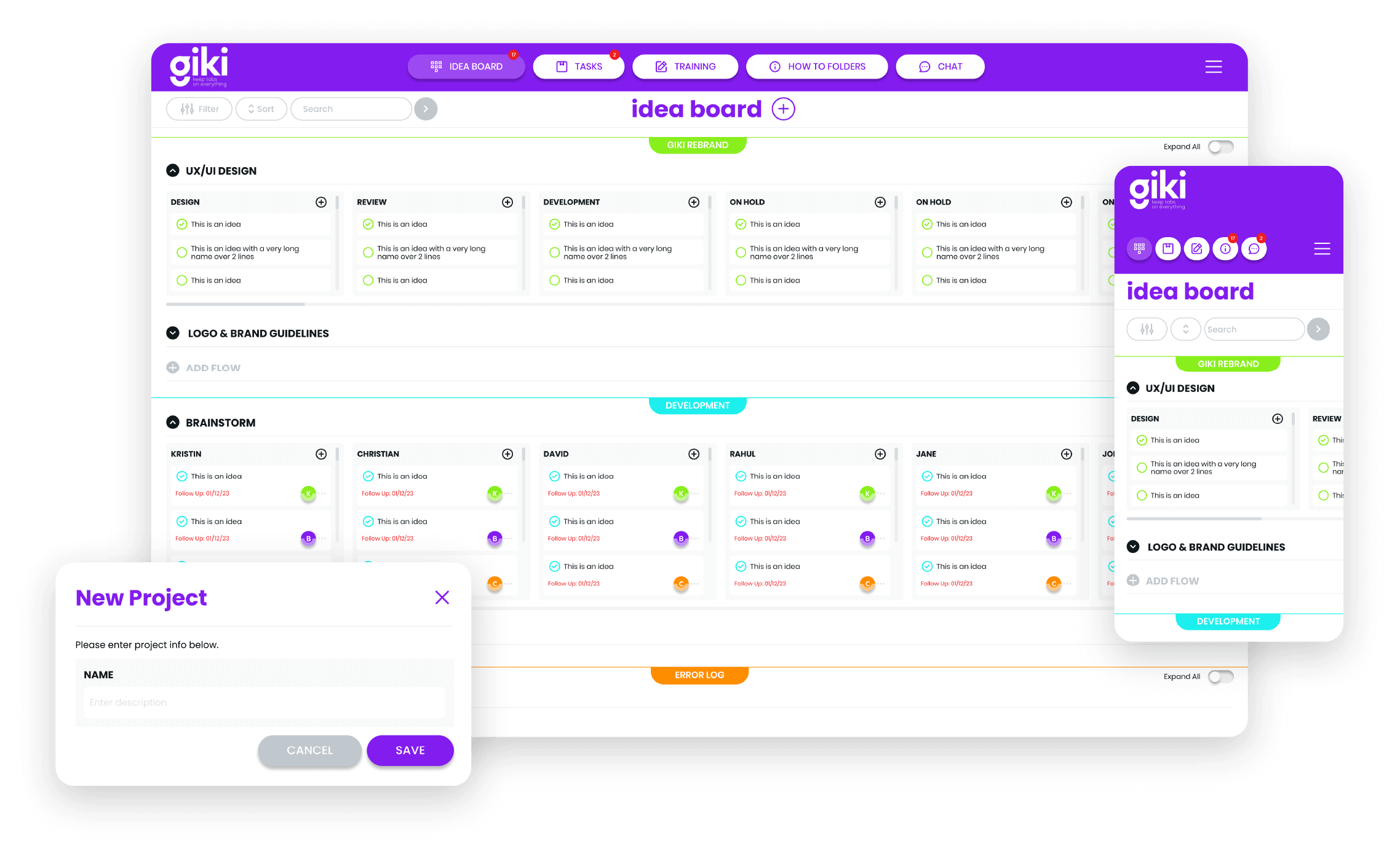 GiKi.com - Streamline Your Project Management | Control Your Business