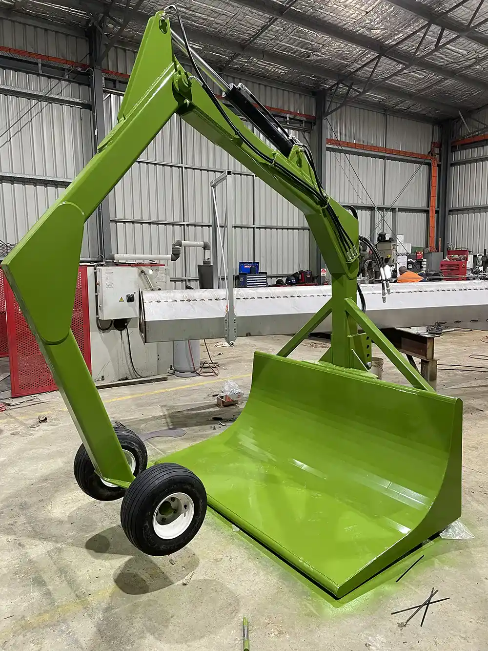 Custom made cotton bale grab - Quirindi Welding Projects