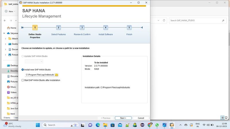 How to Download and Install HANA Studio for SAP