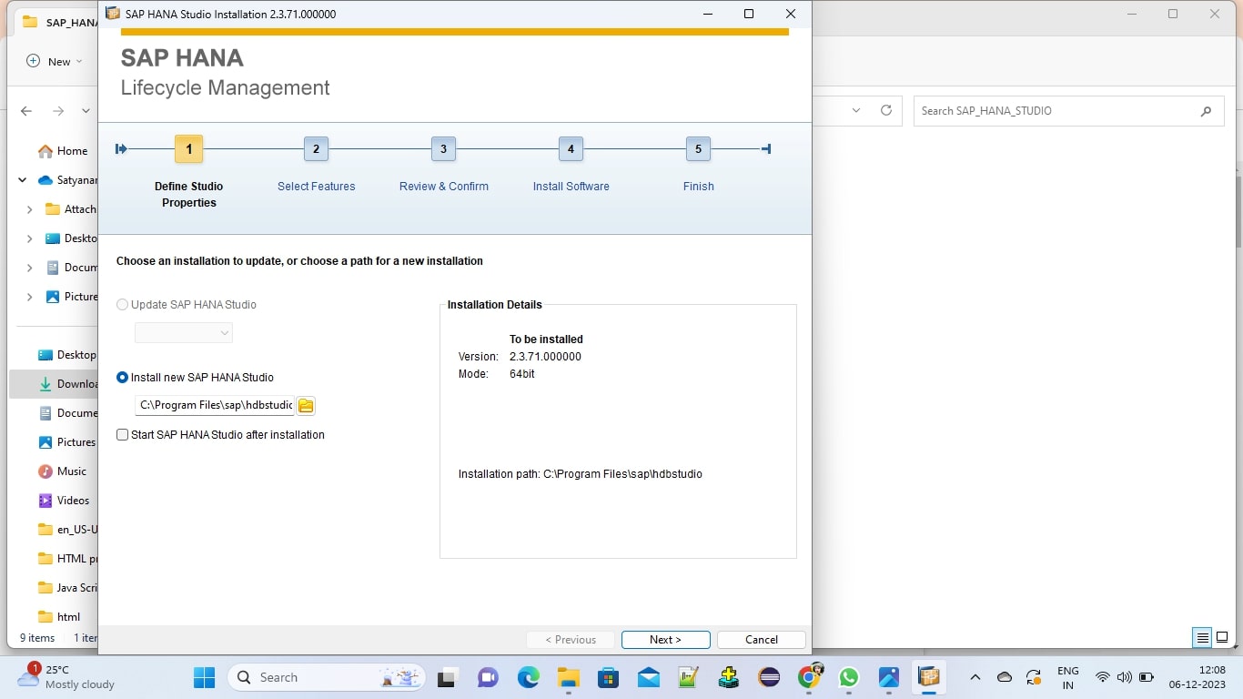 How to Download and Install HANA Studio for SAP