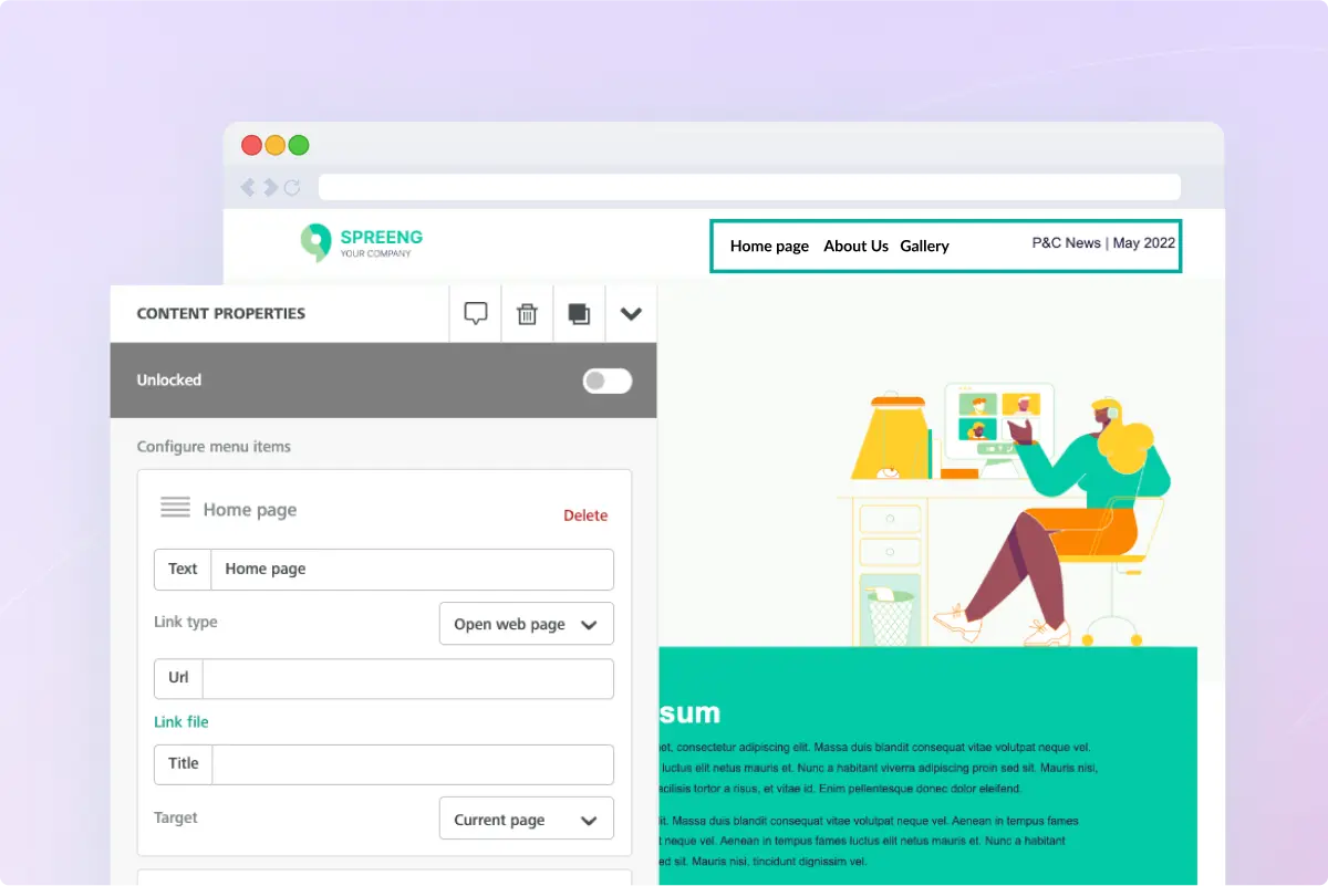 White Label Landing Page Builder | Beefree SDK