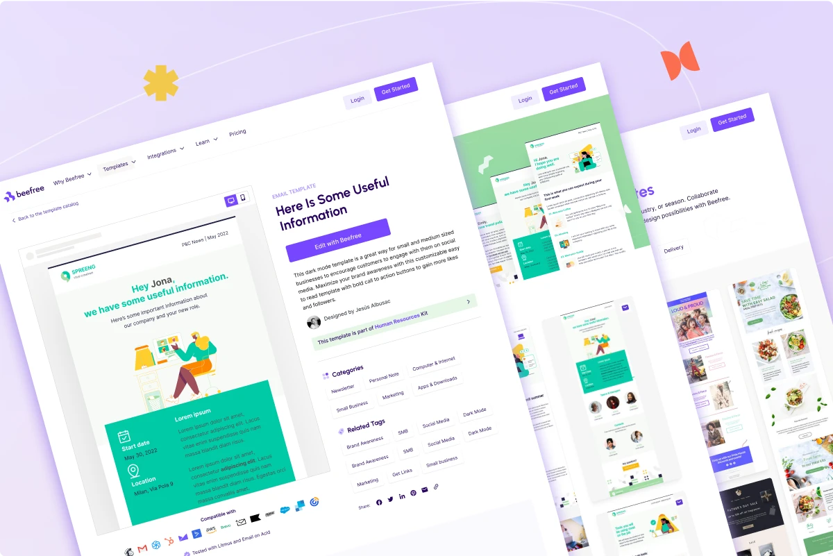 Template Catalog API | Beefree SDK