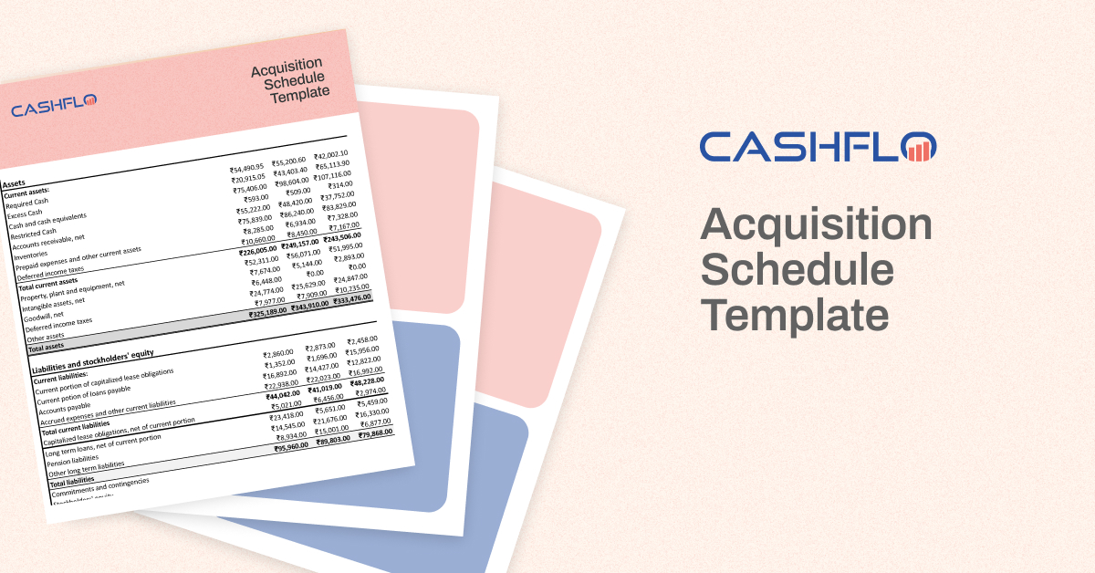 Acquisition Schedule