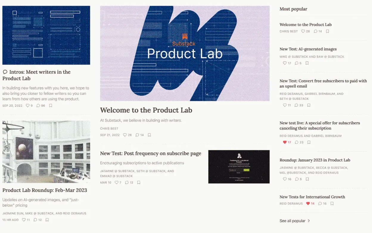 Kickstarting Community at: Substack - Community Inc.