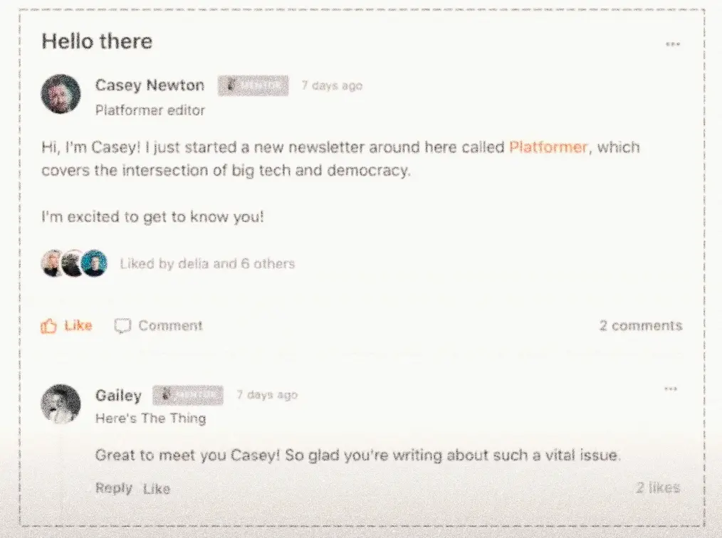 Kickstarting Community at: Substack - Community Inc.