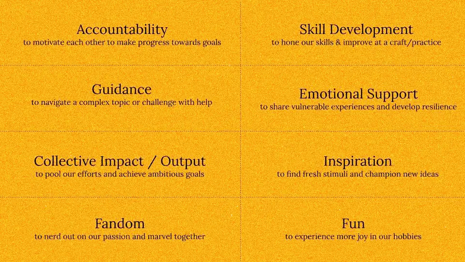 Kickstarting Community at: Substack - Community Inc.