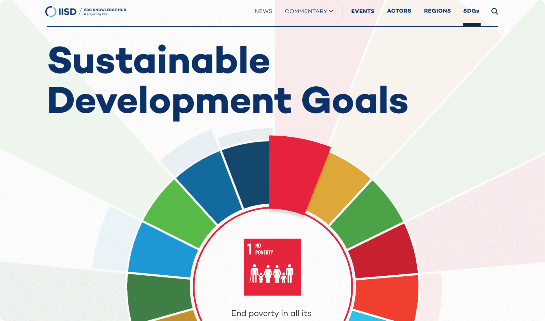 IISD SDG Knowledge Hub.